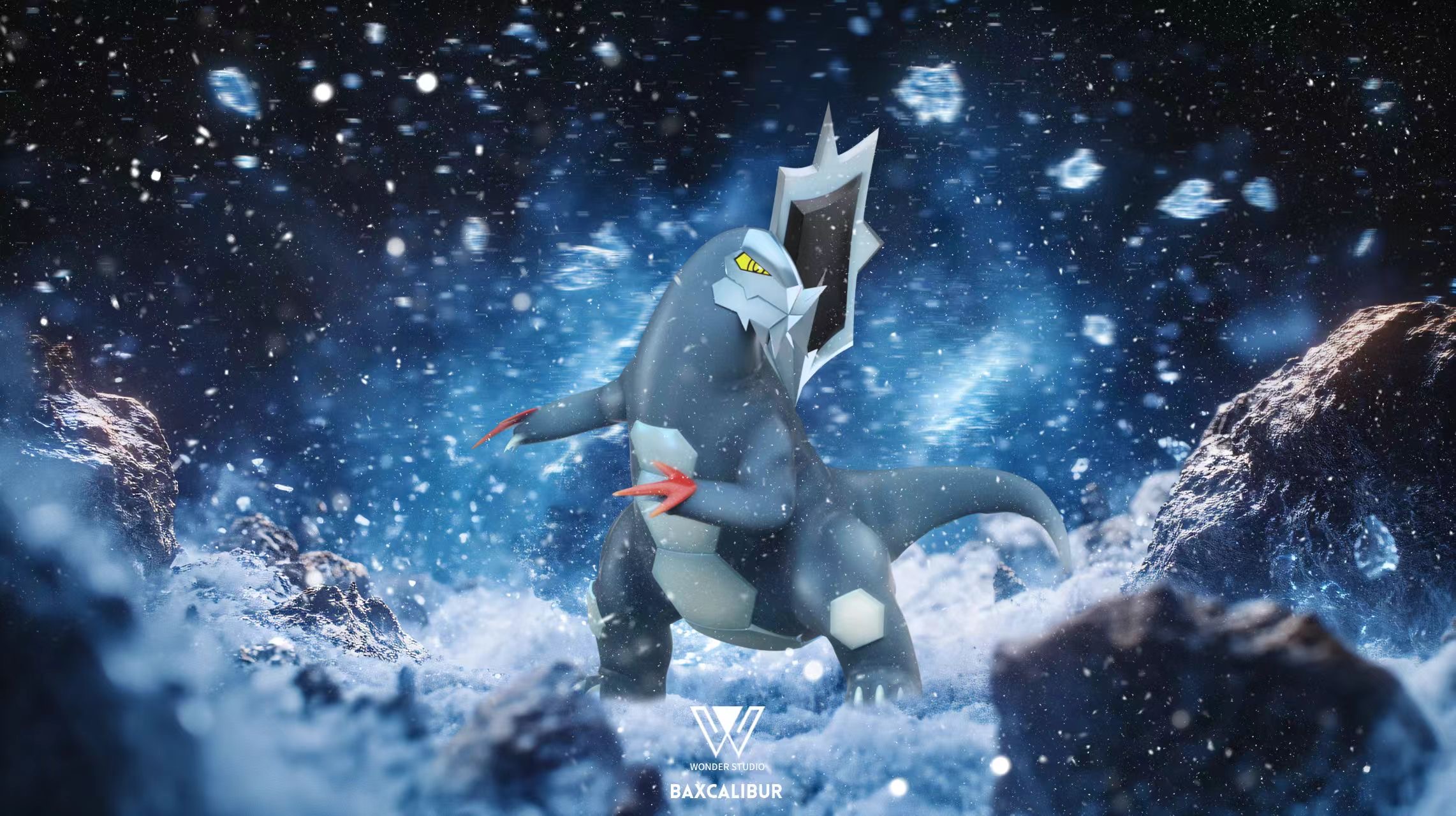 Wonder Studio - Baxcalibur - Pokemon Scale World