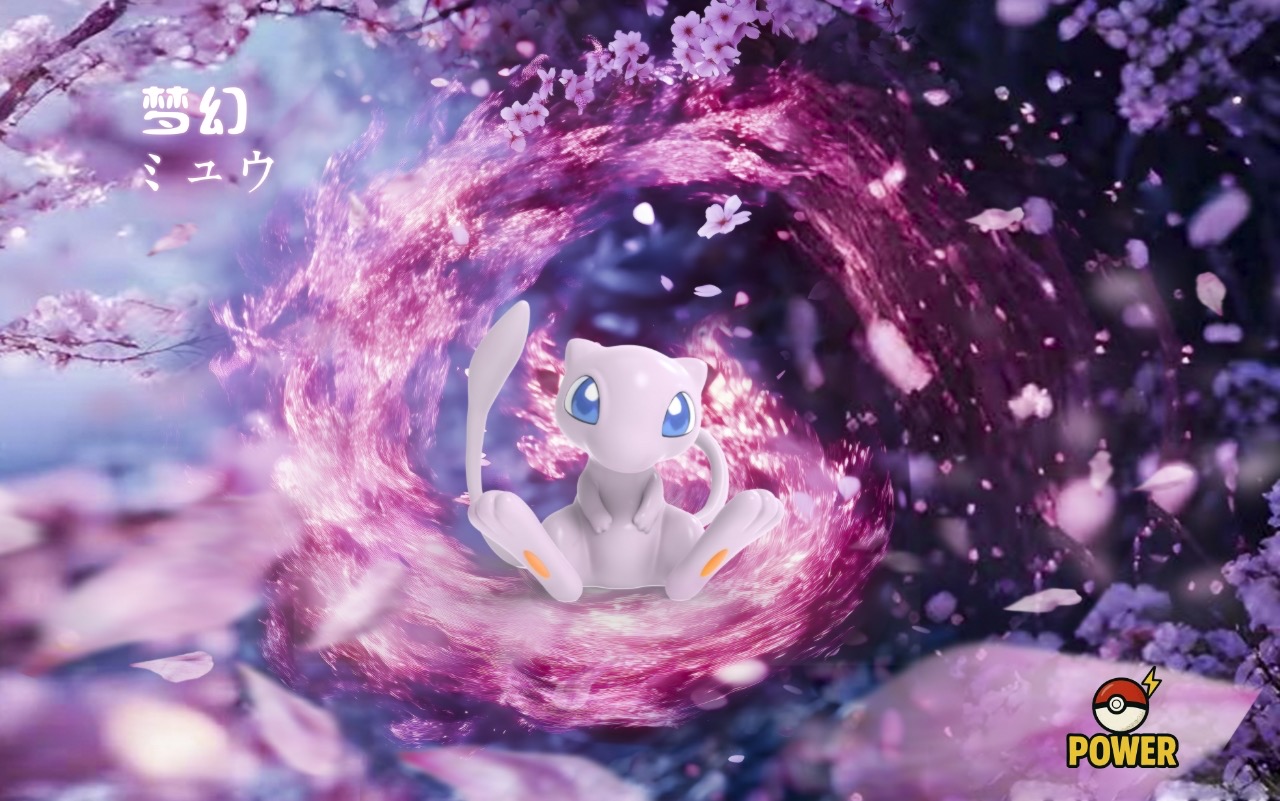 Power Studio - Mew - Pokemon Resin Statue