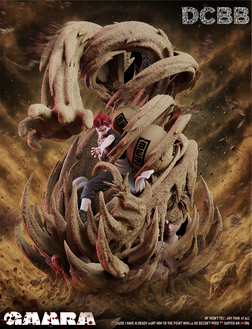 DCBB Studio - Gaara - Naruto Resin Statue