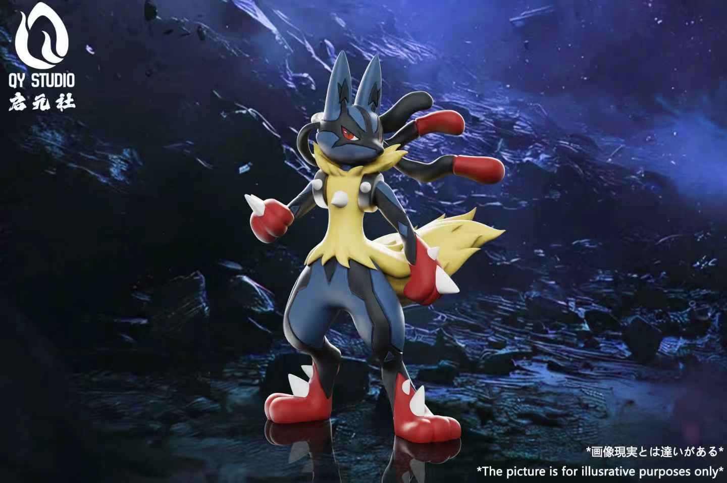 QY Studio - Mega Lucario - Pokemon Scale World