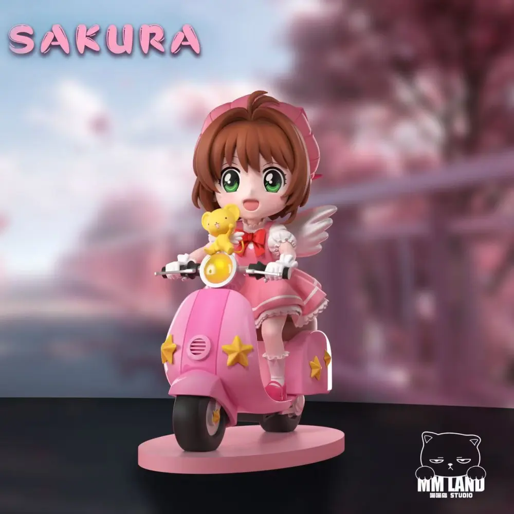 MMLand Studio - Motorcycle Sakura - Cardcaptor Sakura Resin Statue