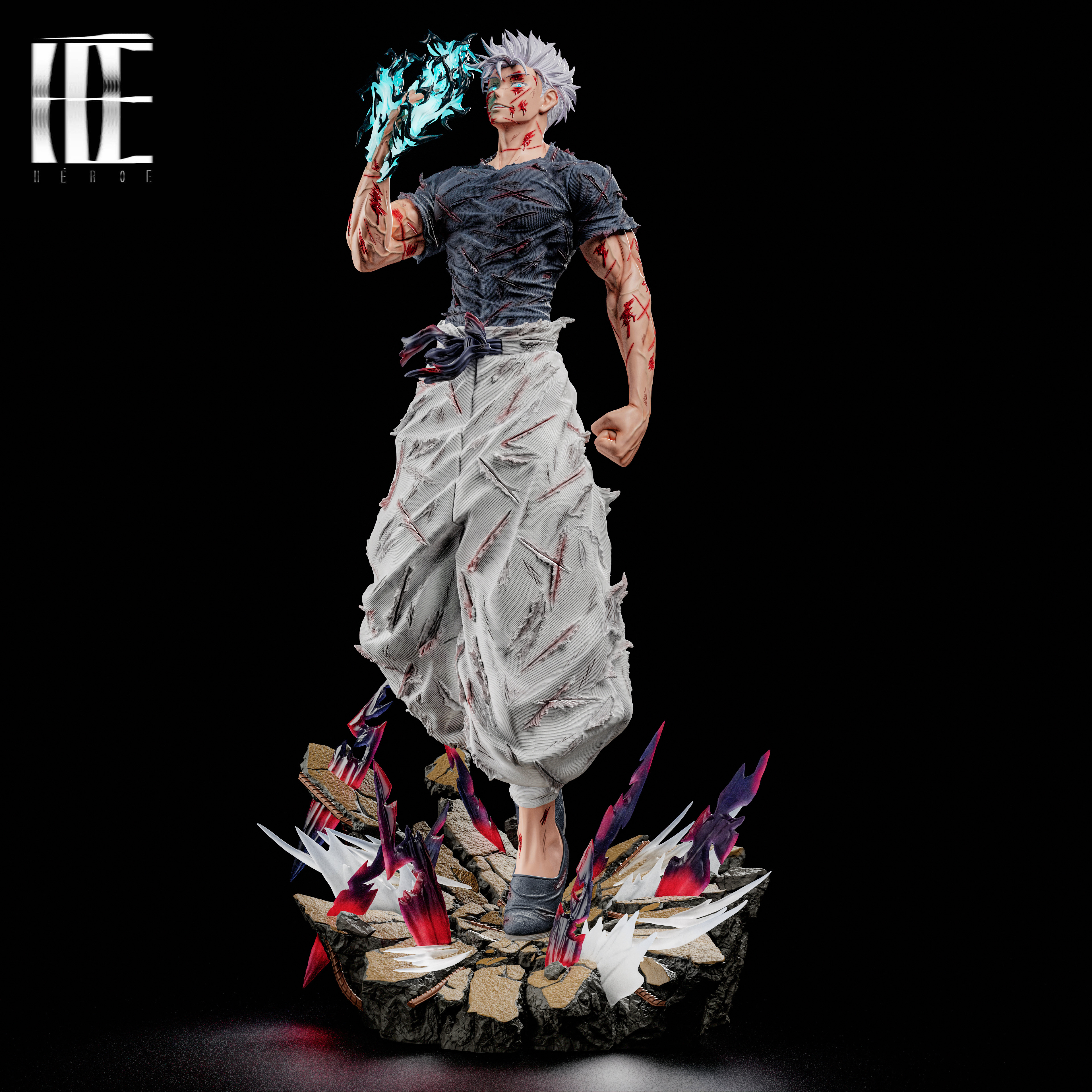 Heroe Collectibles Studio - Satoru Gojo - Jujutsu Kaisen Resin Statue