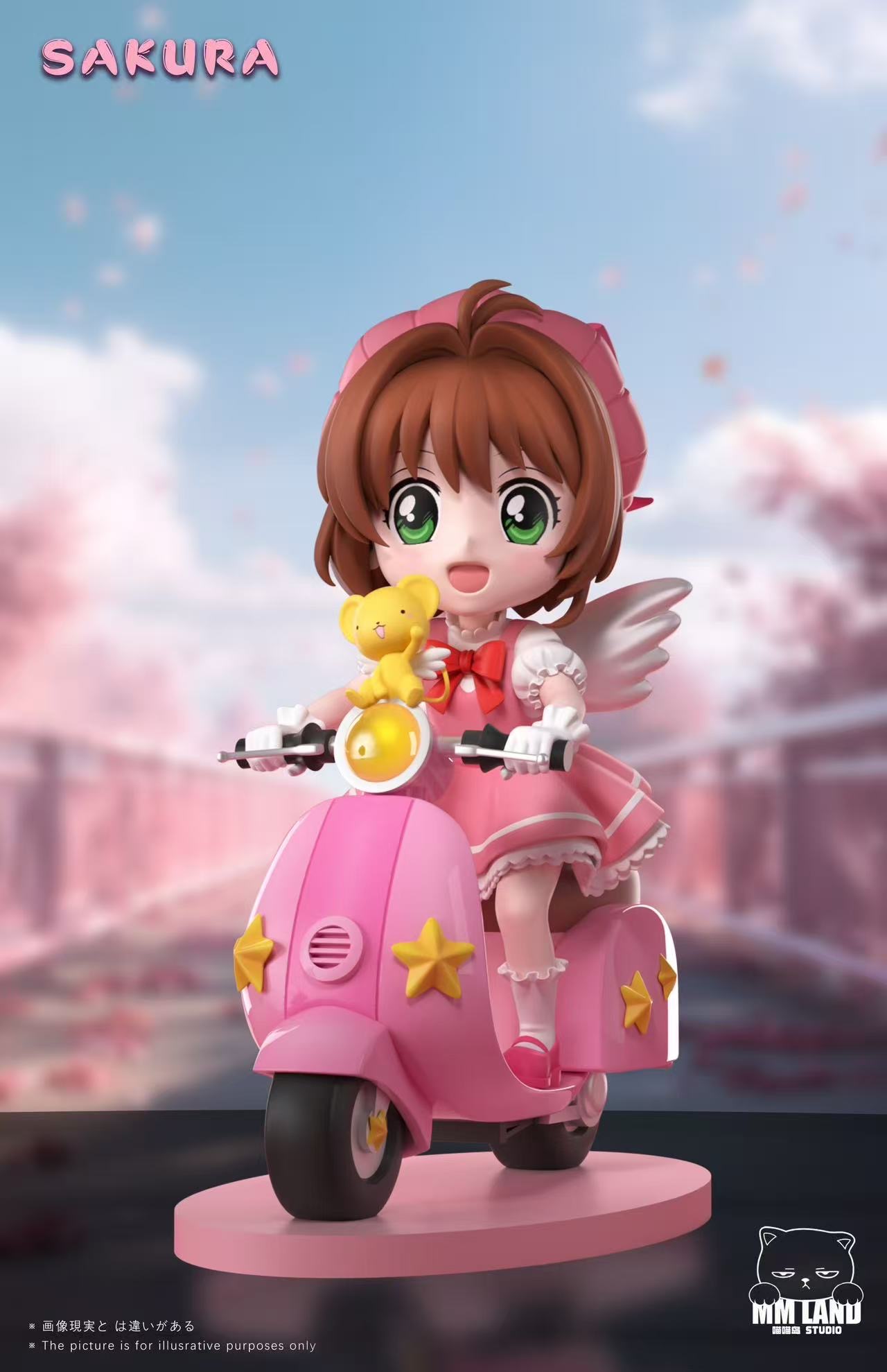 MMLand Studio - Motorcycle Sakura - Cardcaptor Sakura Resin Statue
