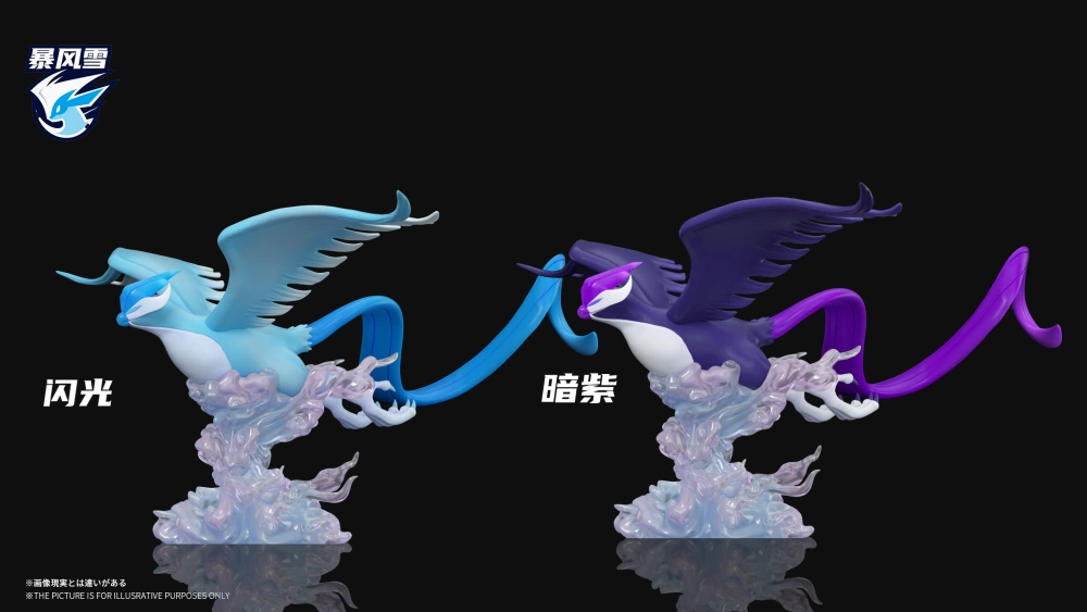 Blizzard Studio - Galar Trio Birds - Articuno - Zapdos - Moltres ...