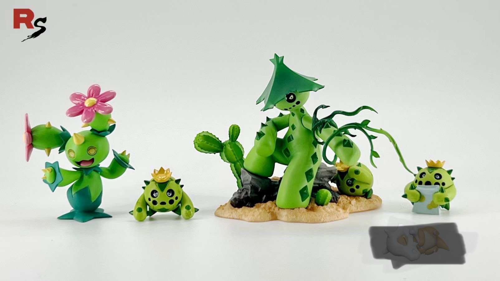RS Studio - Cacnea x Cacturne x Maractus - Pokemo Scale World