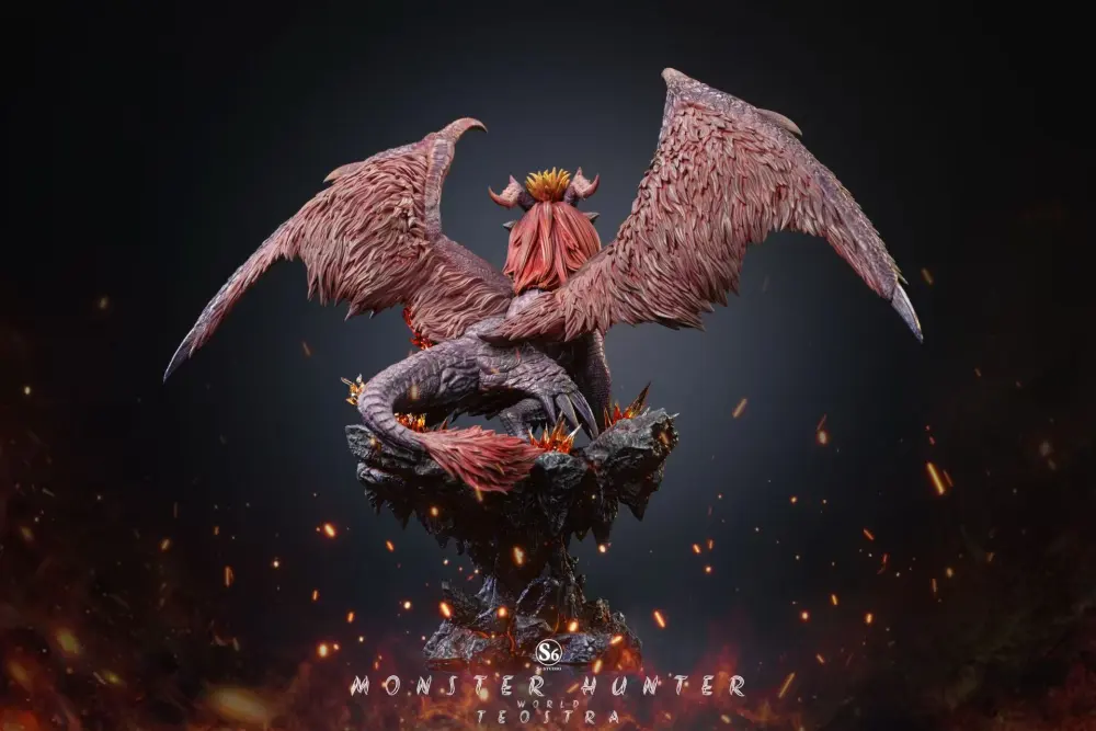 S6 Studio - Teostra - Monster Hunter Resin Statue