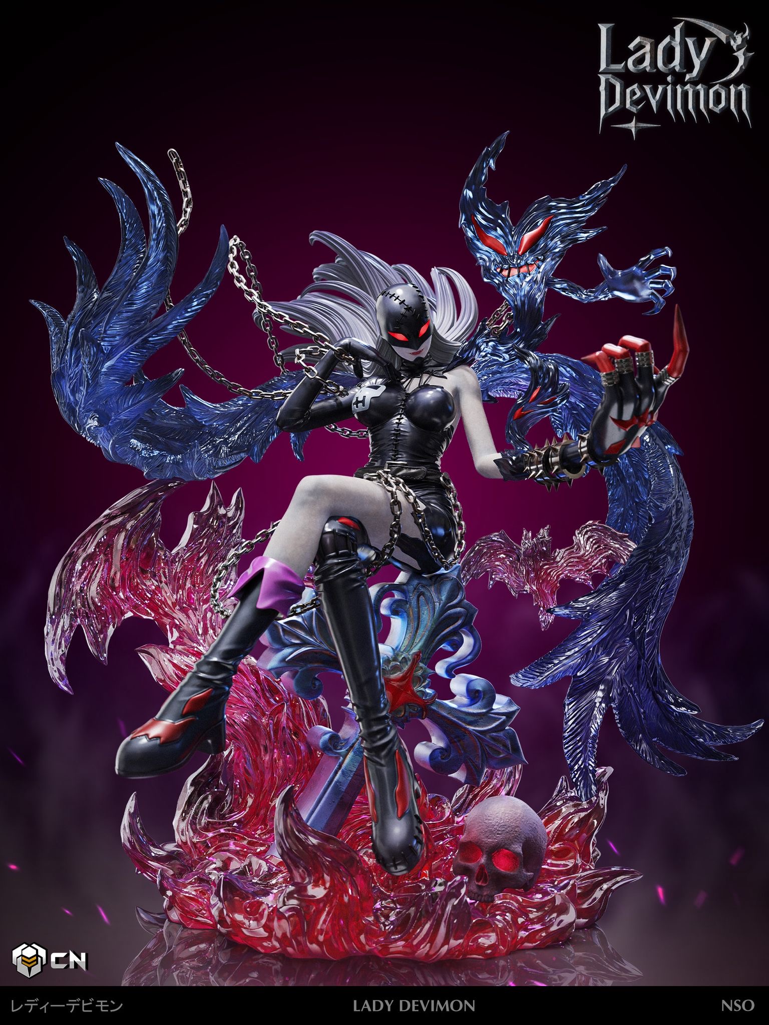 CN Studio - Lady Devimon - Digimon Resin Statue