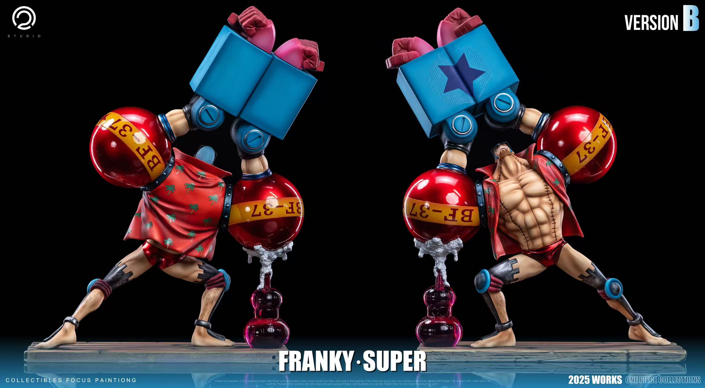 C2 Studio - Franky - One Piece Resin Statue