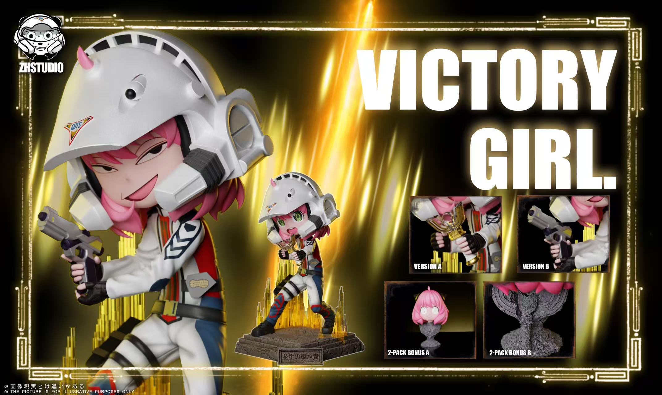 ZH Studio - Anya Victory Girl - Spy x Family Resin Statue