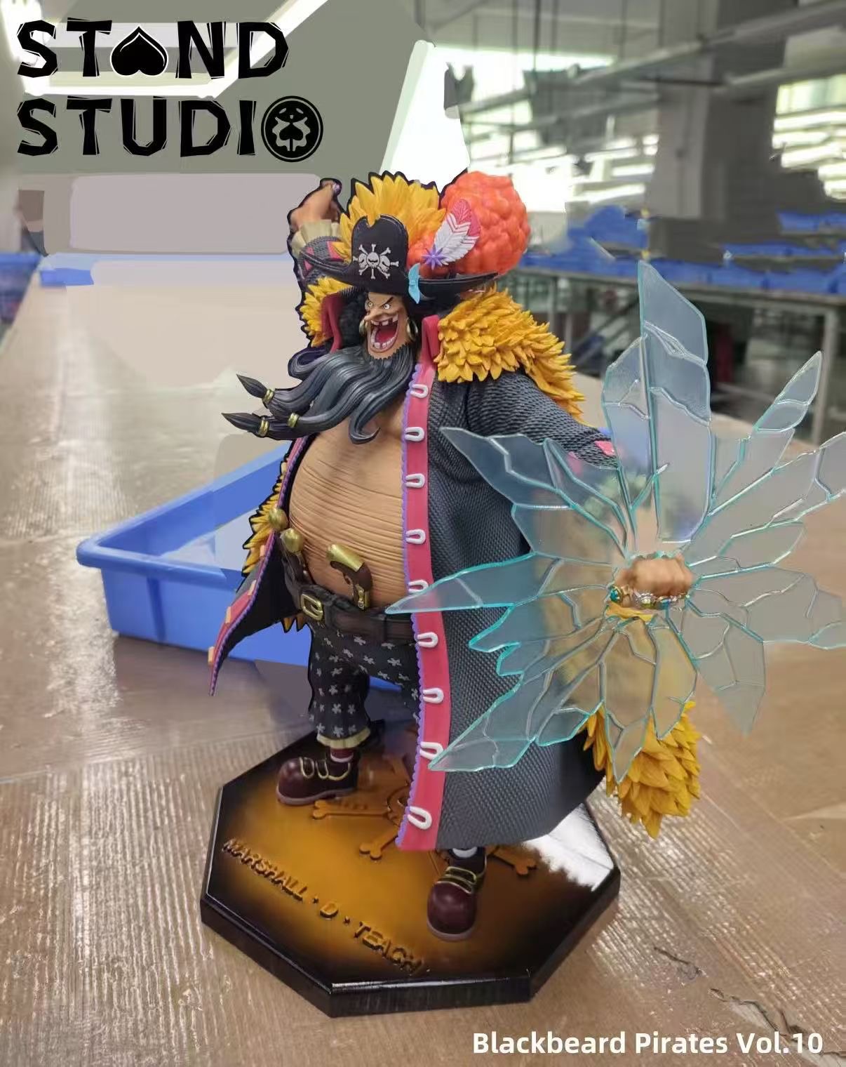 Stand Studio - Marshall D Teach - One Piece Resin Statue