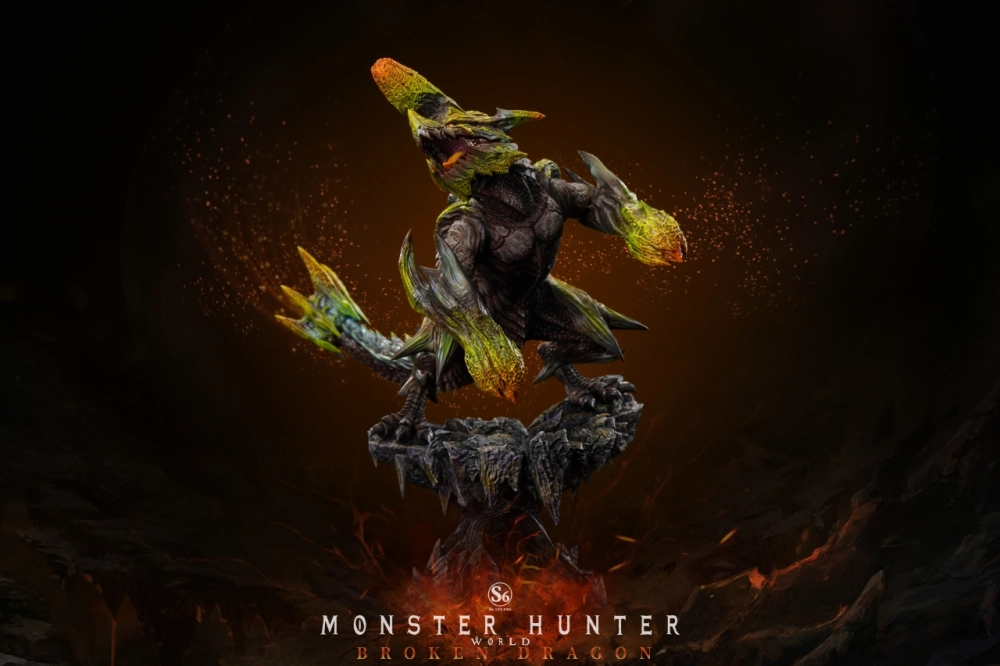 S6 Studio - Brachydios Broken Dragon - Monster Hunter Resin Statue
