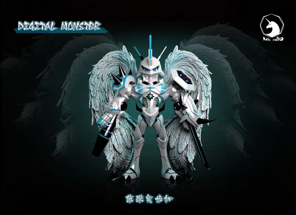 MDS Studio - Omegamon Merciful Mode - Digimon Resin Statue