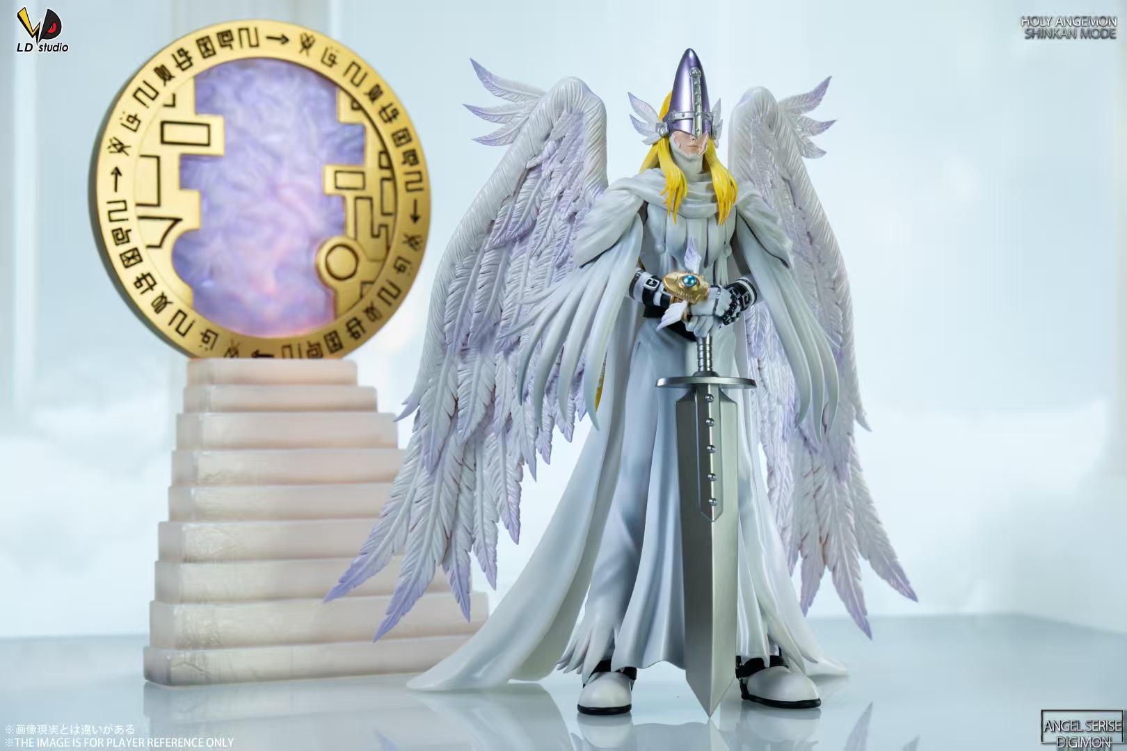 LD Studio - Holy Angemon Priest Form - Digimon Resin Statue