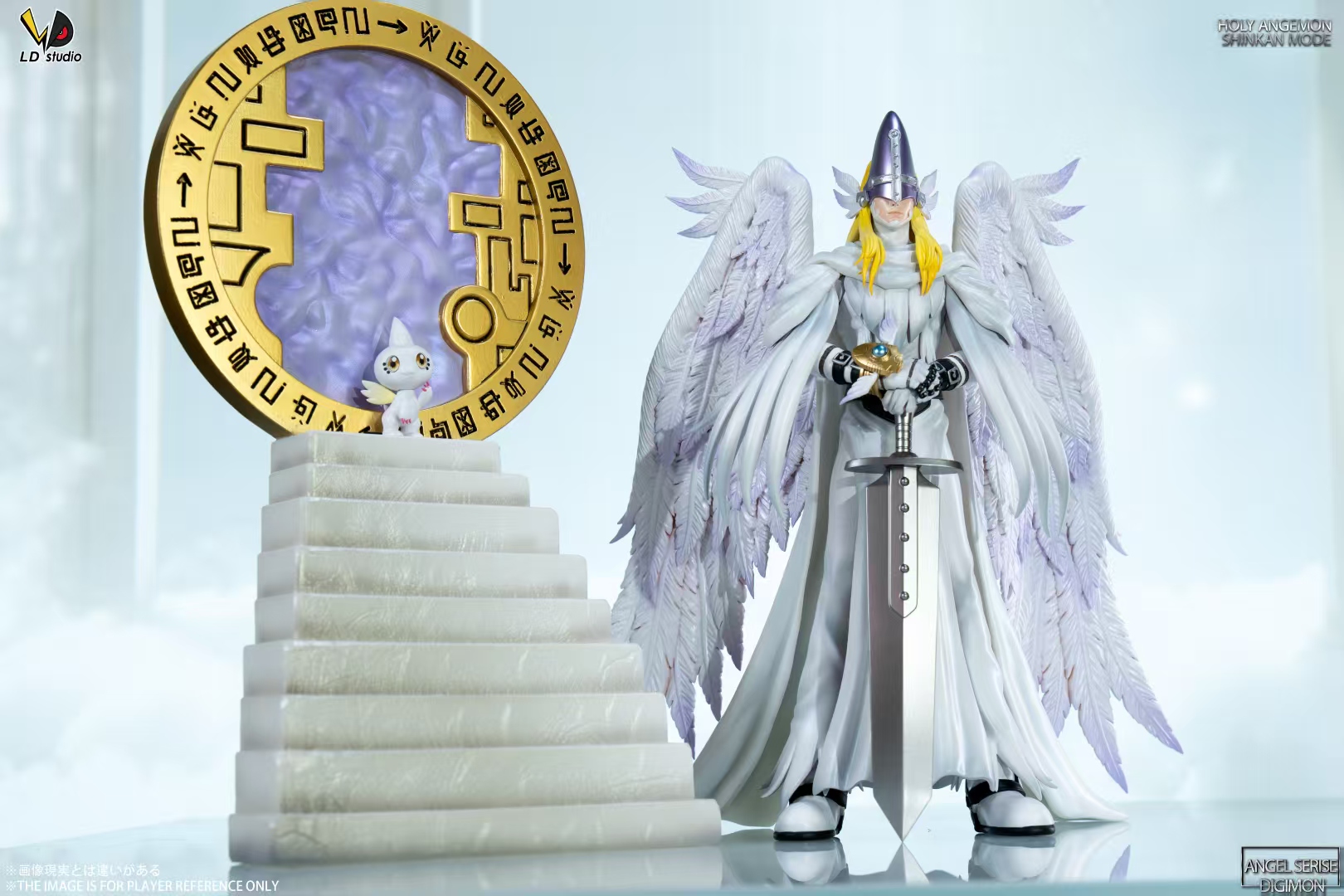 LD Studio - Holy Angemon Priest Form - Digimon Resin Statue