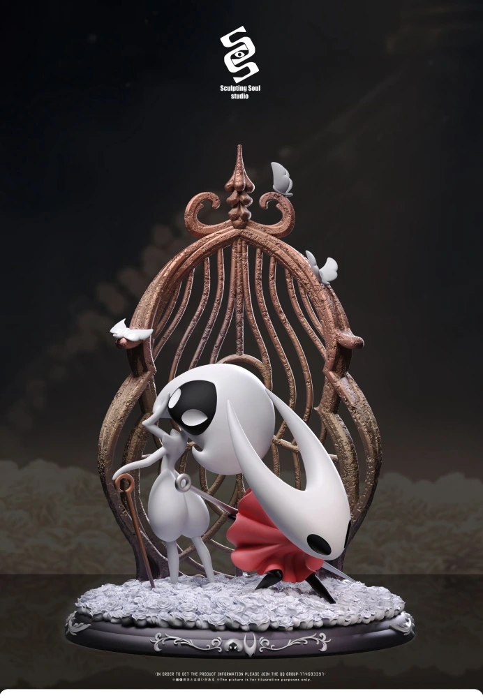 Sculpting Soul Studio - Lace x Hornet - Hollow Knight Resin Statue