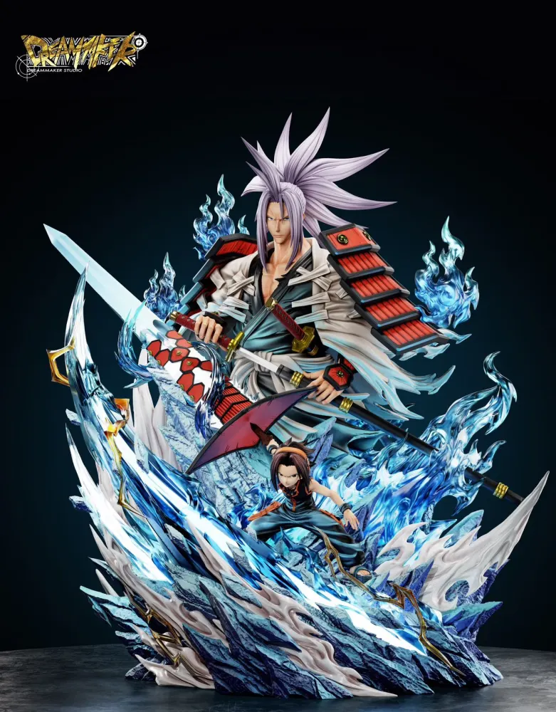 Dream Maker Studio - Yoh Asakura x Amidamaru - Shaman King Resin Statue