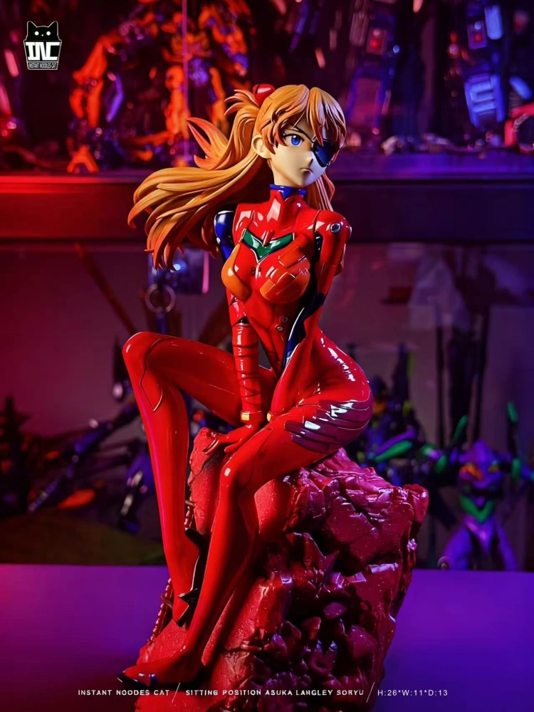 INC Studio - Sitting Asuka - Neo Genesis Evangelion Resin Statue
