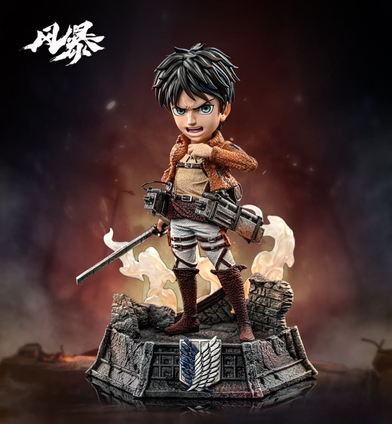 Storm Studio - Eren Jaeger - Attack On Titan Resin Statue