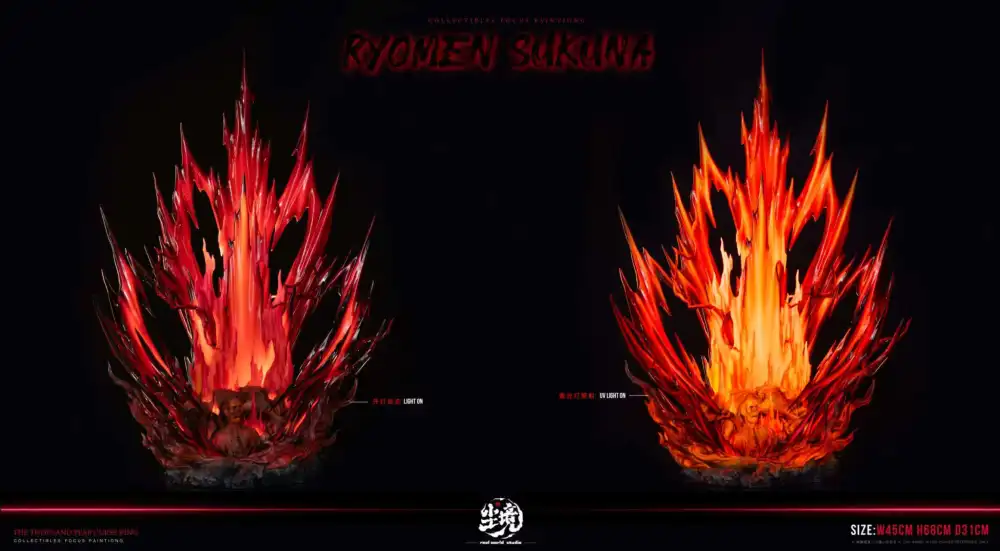 Real World Studio - Ryomen Sukuna - Jujutsu Kaisen Resin Statue