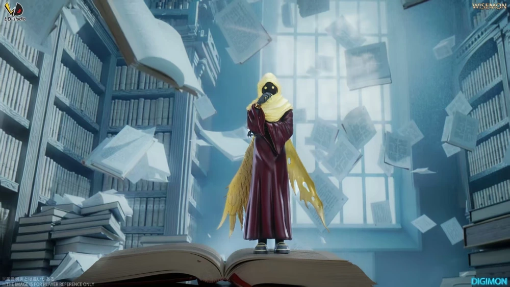 LD Studio - Wisemon - Digimon Resin Statue