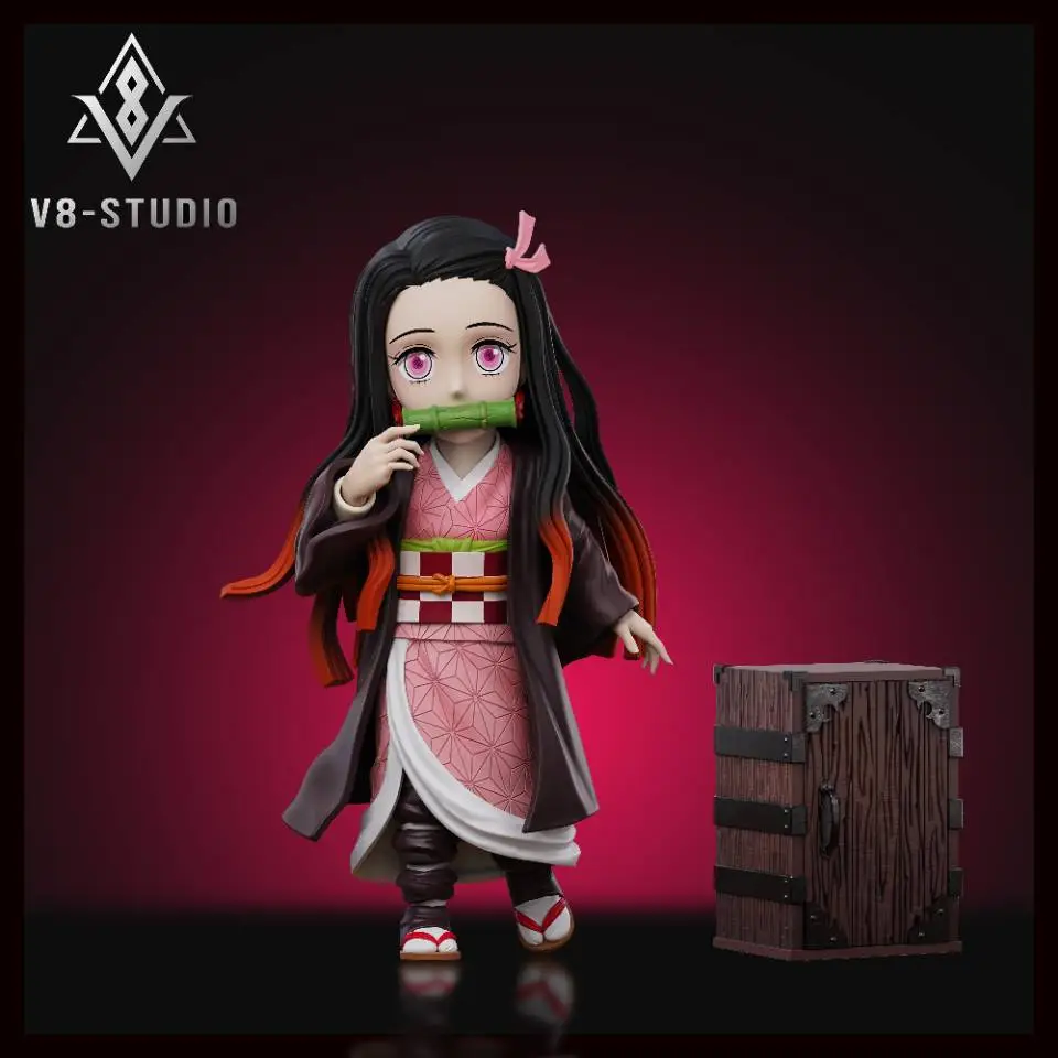 V8 Studio - Nezuko Kamado - Kimetsu No Yaiba Resin Statue