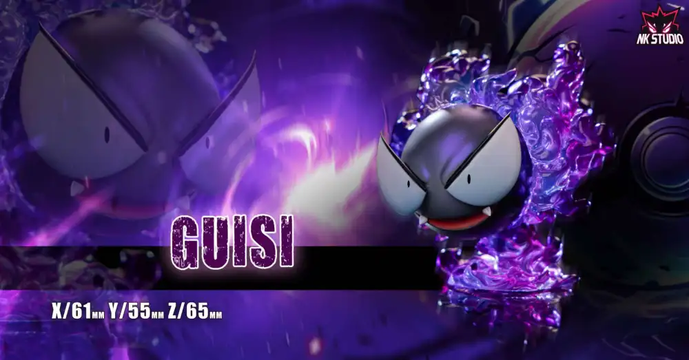 NK Studio - Gengar Evolution - Pokemon Scale World