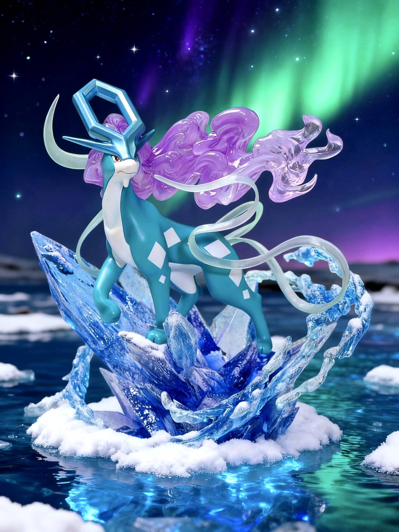 PT Studio - Suicune - Pokemon Resin Statue