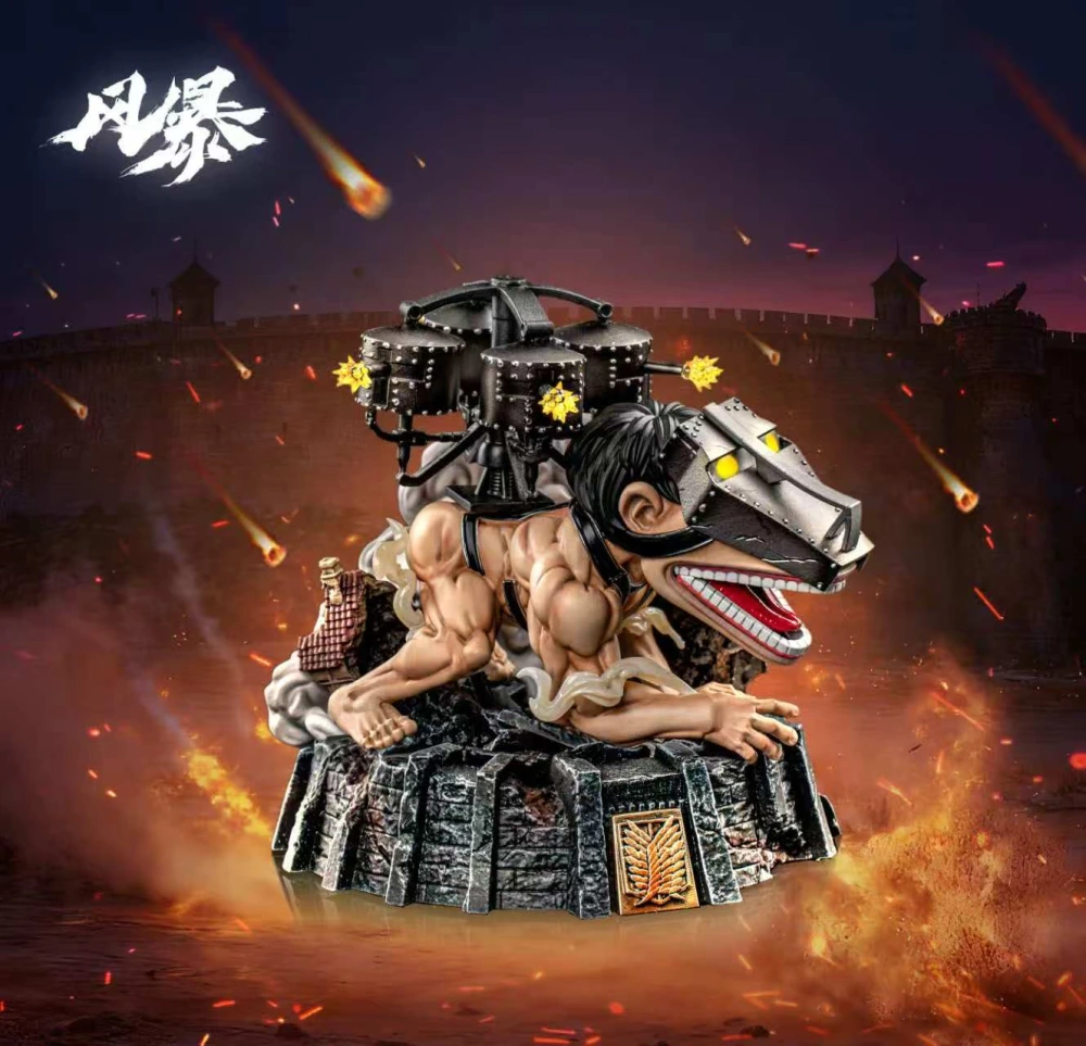 Storm Studio - Cart Titan - Attack On Titan Resin Statue