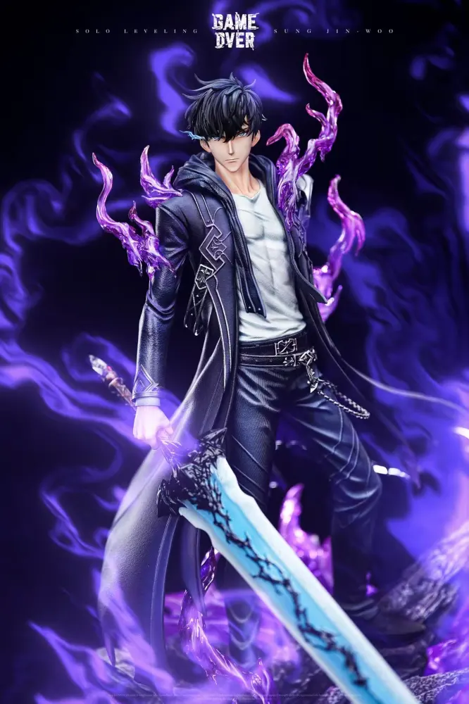 Game Over Studio - Sung Jin Woo - Solo Leveling Resin Statue