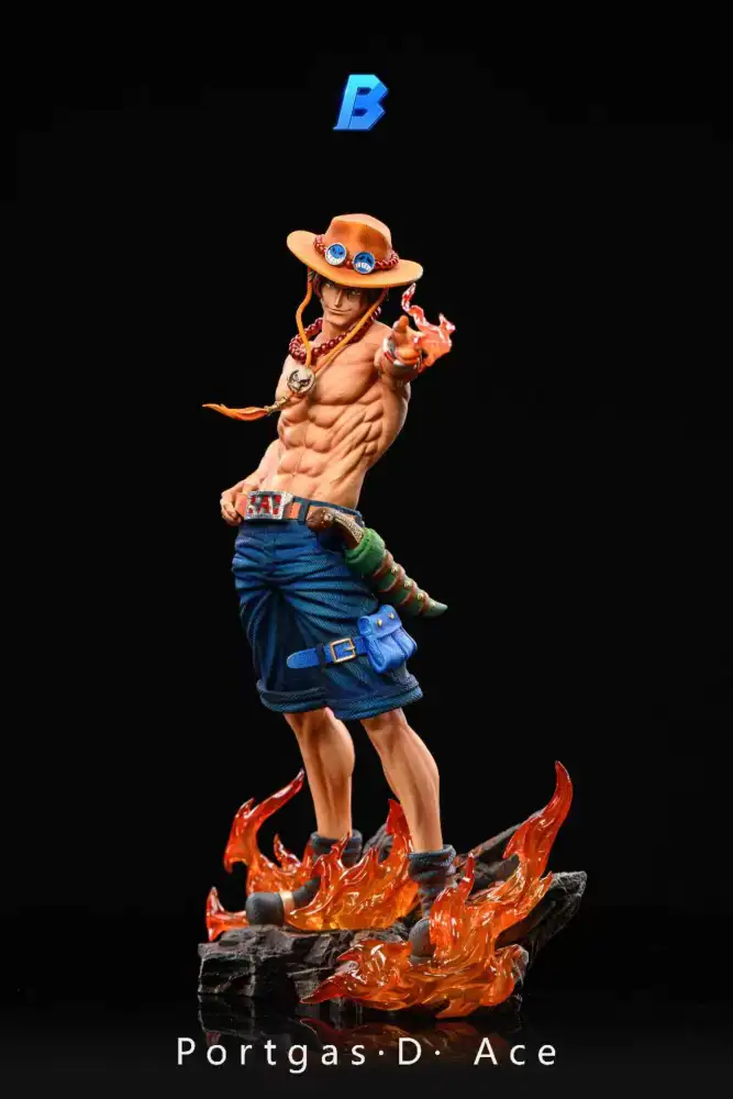 HX Studio - Portgas D Ace - One Piece Resin Statue