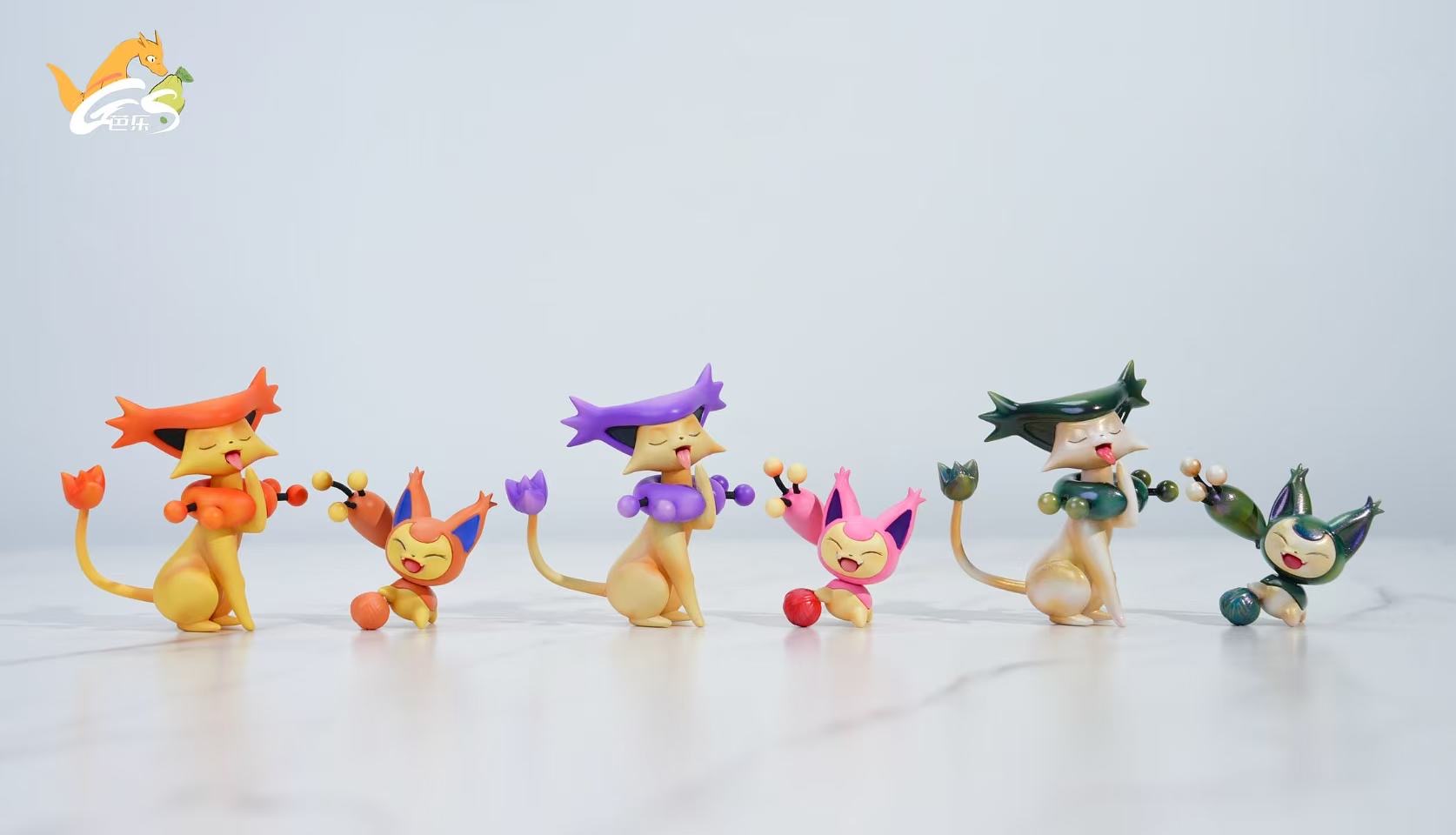 Bale Studio - Skitty x Delcatty - Pokemon Scale World