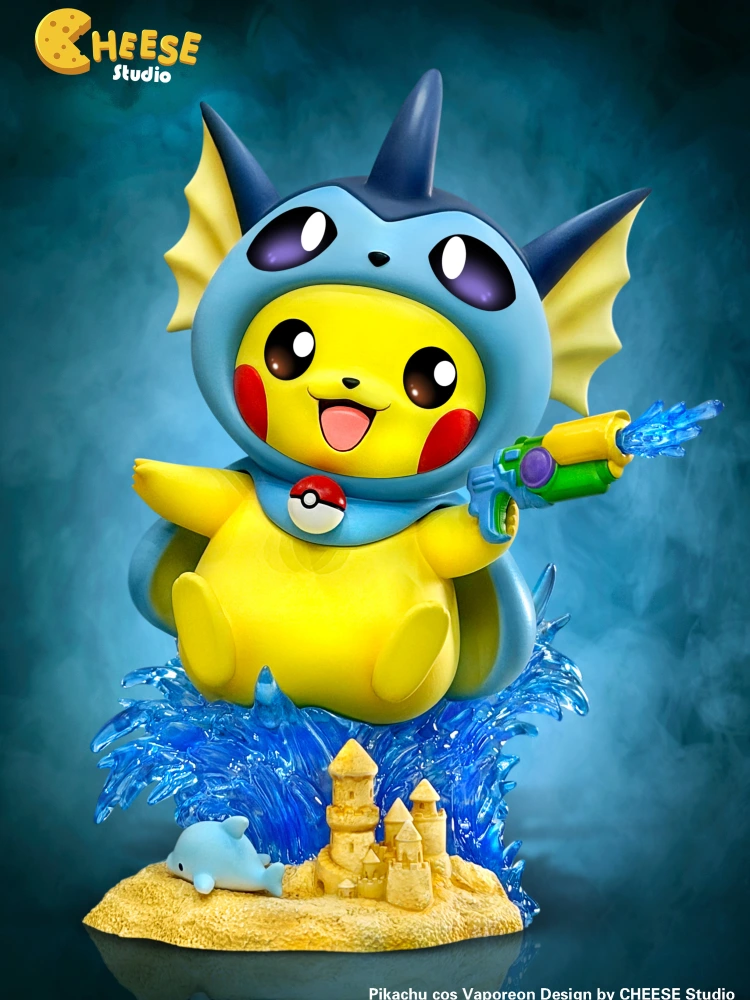 Cheese Studio - Pikachu Cosplay Vaporeon - Pokemon Resin Statue