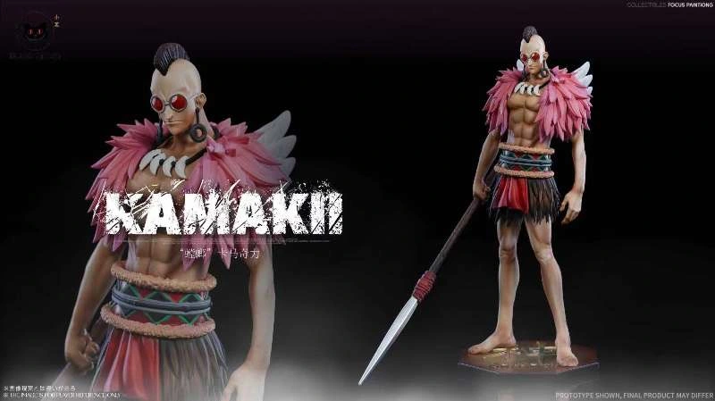 Black Studio - Kamakiri x Genbo x Braham x Raki - One Piece Resin Statue