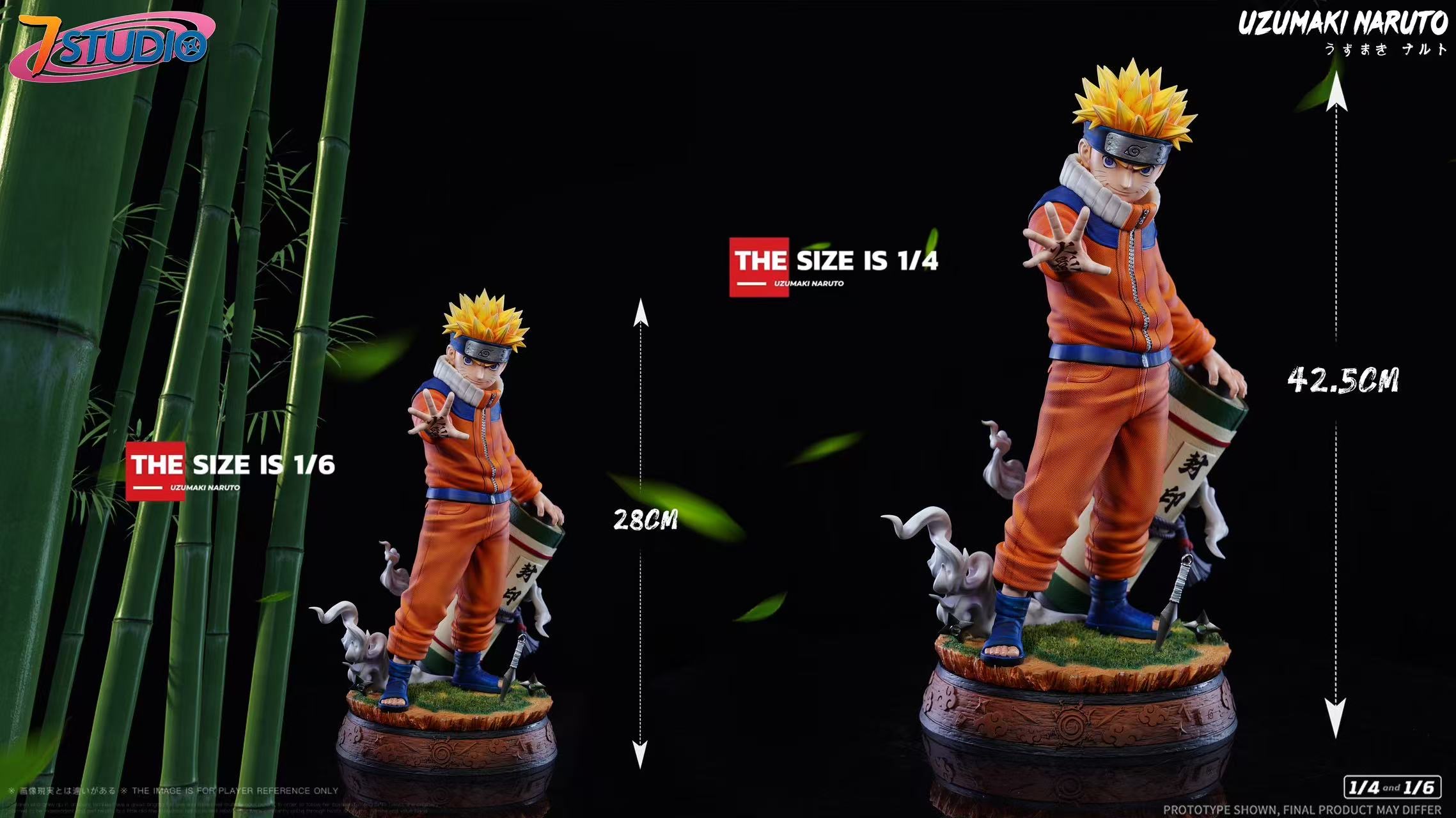 7 Studio - Naruto Uzumaki - Naruto Resin Statue