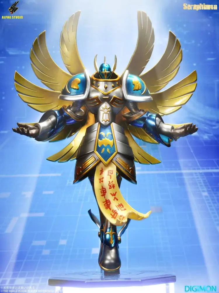 Alpha Studio - Seraphimon - Digimon Resin Statue