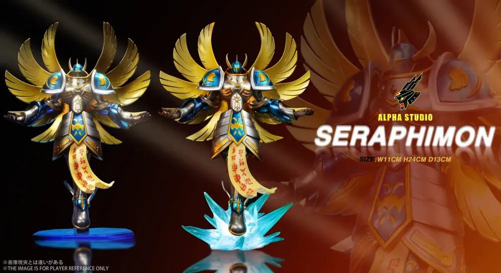 Alpha Studio - Seraphimon - Digimon Resin Statue
