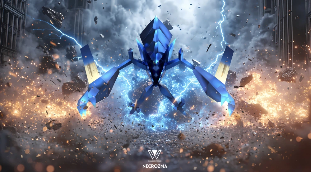 Wonder Studio - Necrozma - Pokemon Scale World