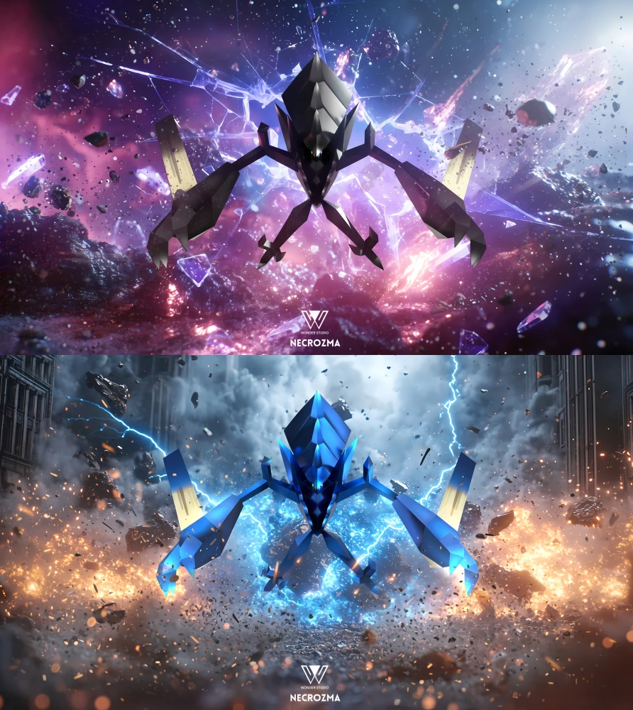 Wonder Studio - Necrozma - Pokemon Scale World