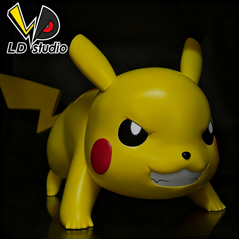 LD Studio - Fighting Pikachu - Pokemon Resin Statue