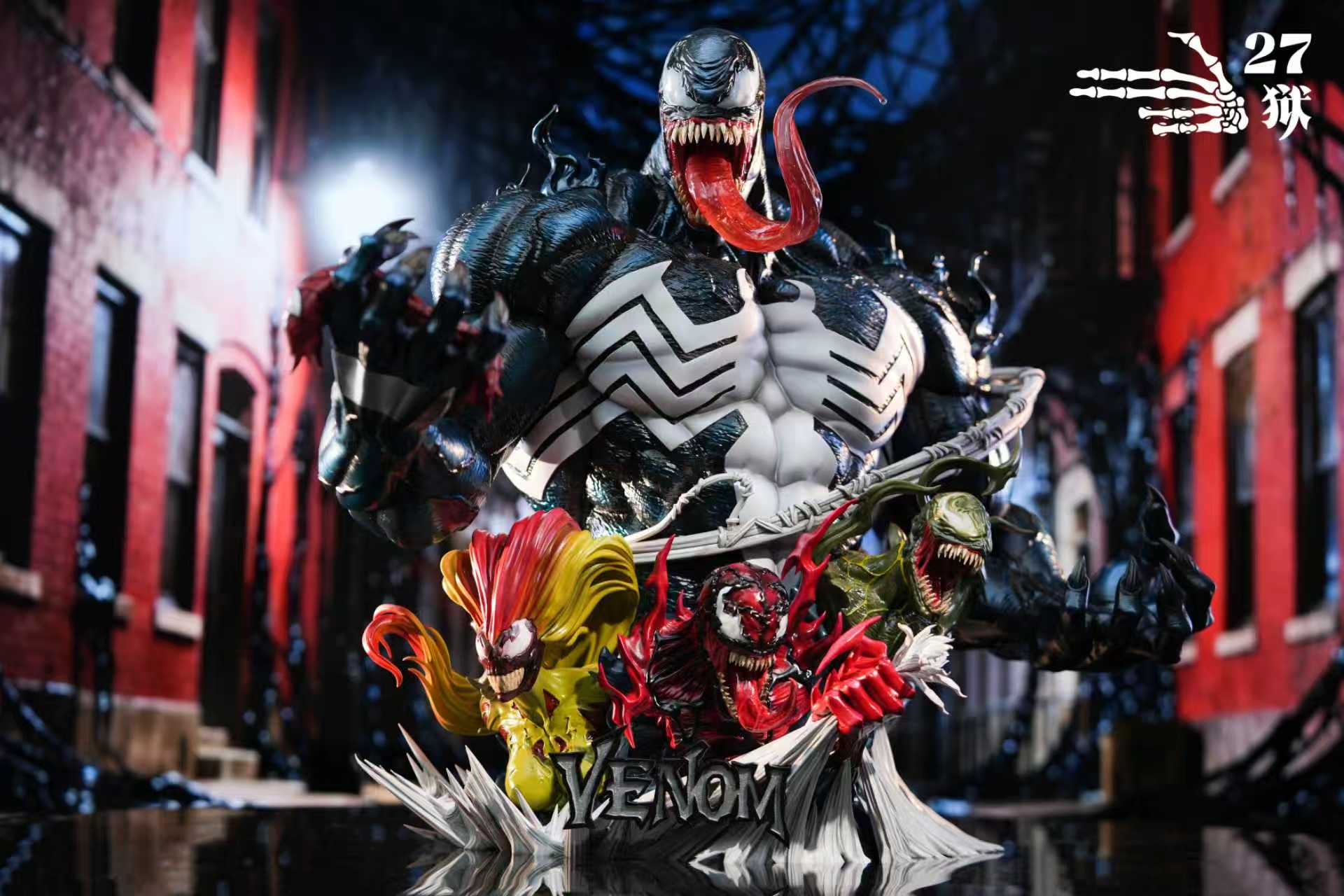 27Abyss Studio - Venom Bust - Marvel Resin Statue