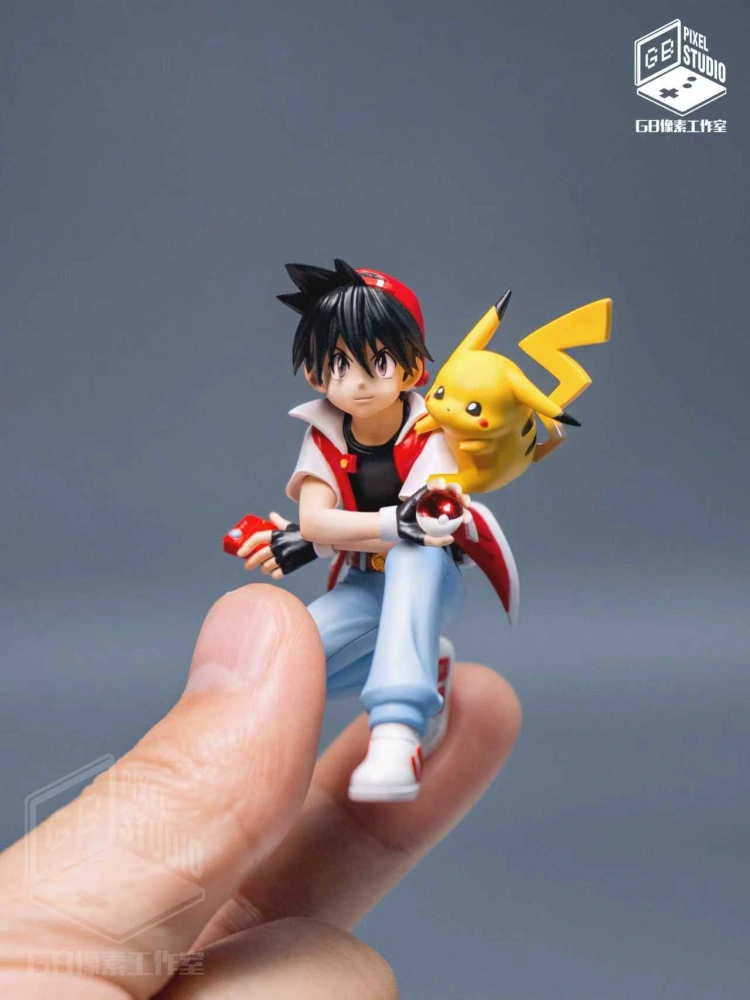 GB Pixel Studio - Red x Pikachu - Pokemon Trainer