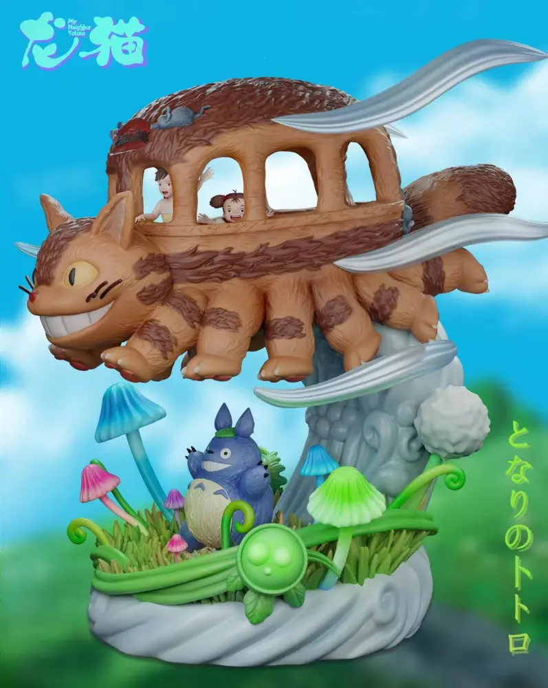 Chaoshe Studio - Totoro Cat Bus - My Neighbor Totoro Resin Statue