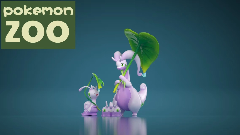 Zoo Studio - Goodra Evolution - Pokemon Scale World