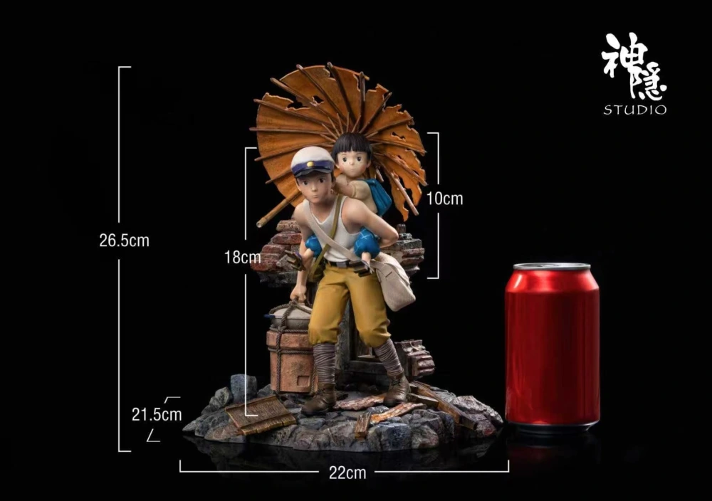 ShenYin Studio - Seita x Setsuko - Grave of The Fireflies Resin Statue