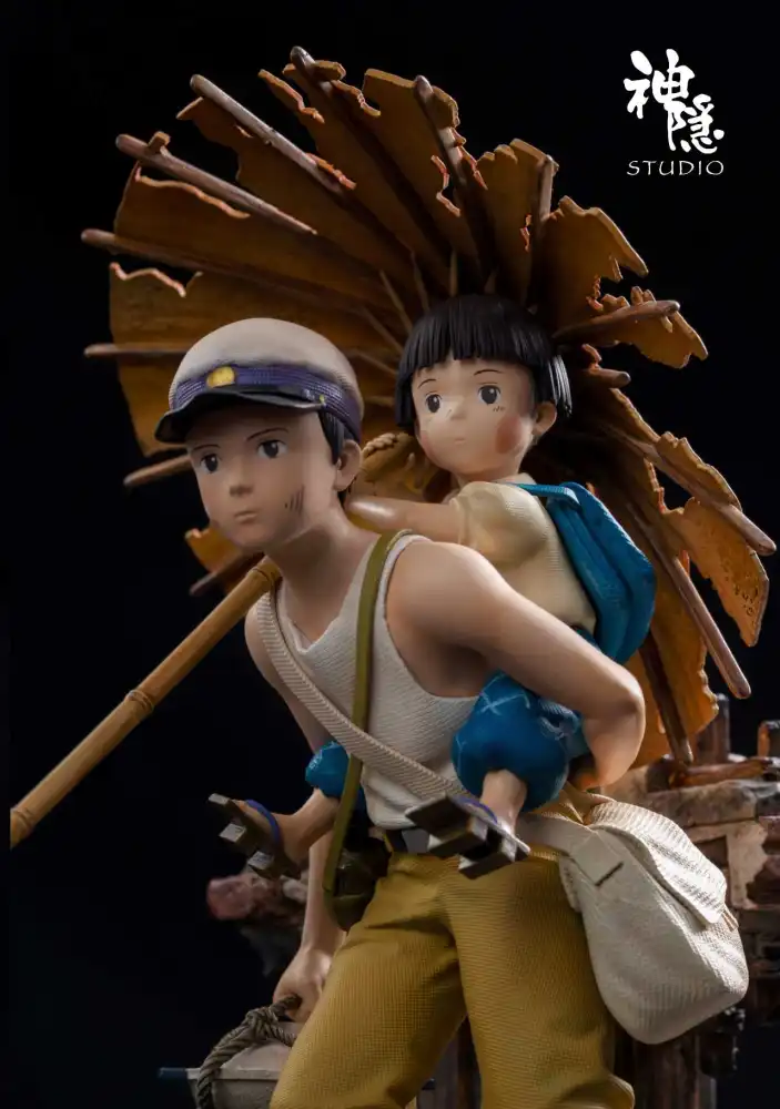 ShenYin Studio - Seita x Setsuko - Grave of The Fireflies Resin Statue