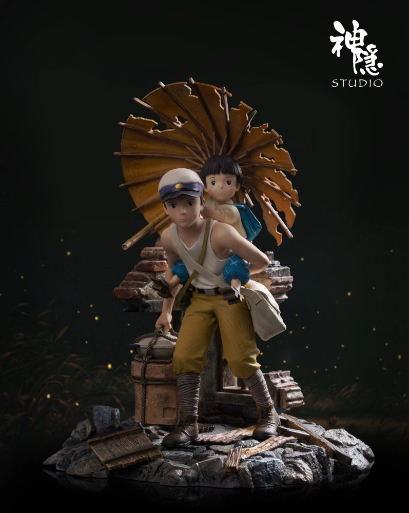 ShenYin Studio - Seita x Setsuko - Grave of The Fireflies Resin Statue