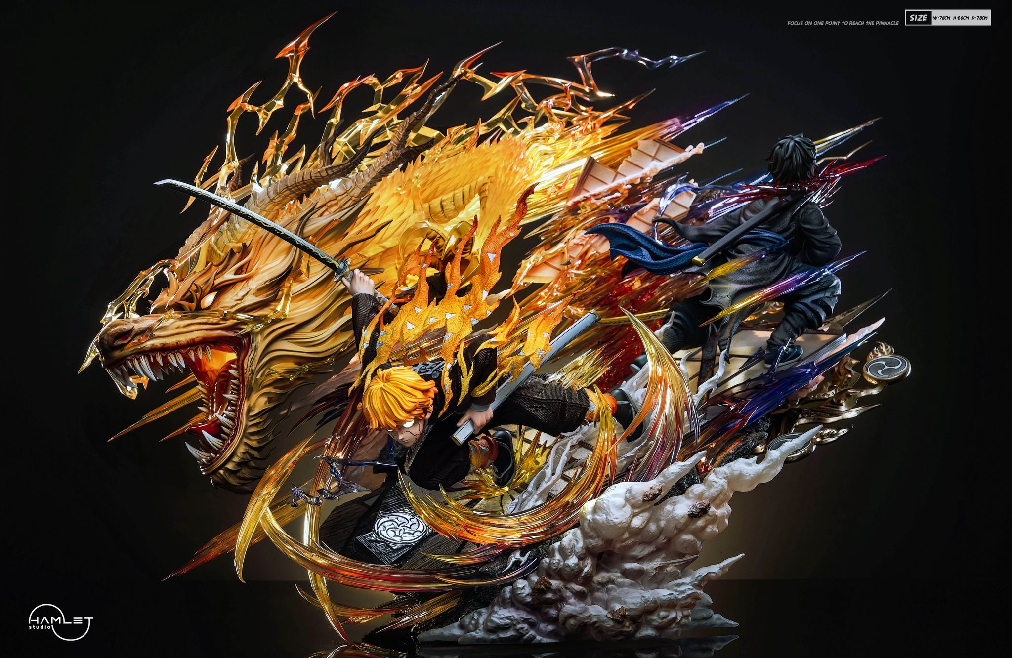 Hamlet Studio - God of Fire Thunder Zenitsu Agatsuma - Kimetsu No Yaiba ...