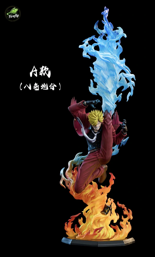 Firefly Studio - Demon Wind Kick Sanji - One Piece Resin Statue