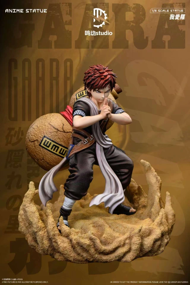 MD Studio - Gaara - Naruto Resin Statue