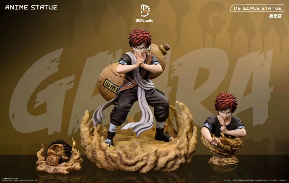 MD Studio - Gaara - Naruto Resin Statue